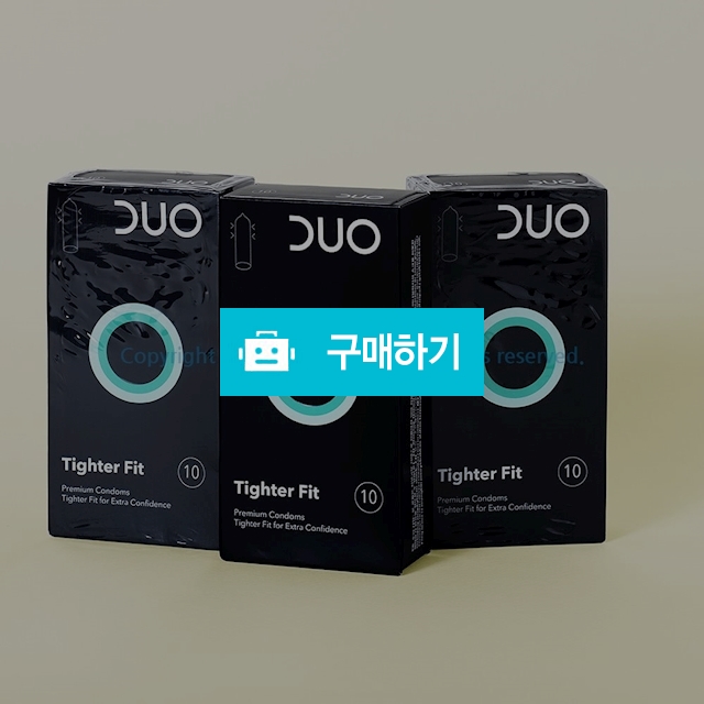 듀오 타이터 핏 3box - 30p, 25,700원, 콘도미스트 [디비디비]